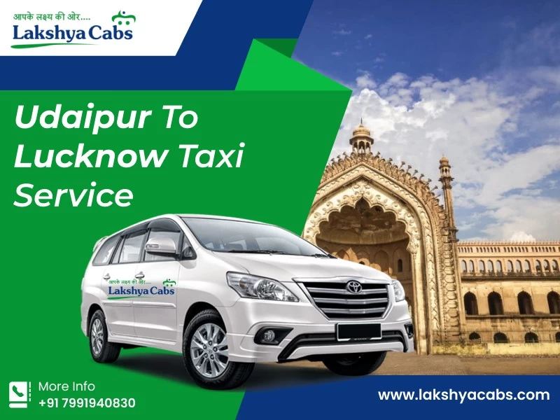 Book Udaipur to Lucknow Taxi Service start at ₹21856.6