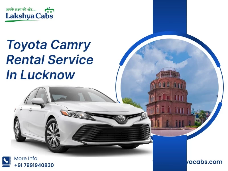 Toyota Camry Rental in Lucknow | Lakshya Cabs start at ₹1200