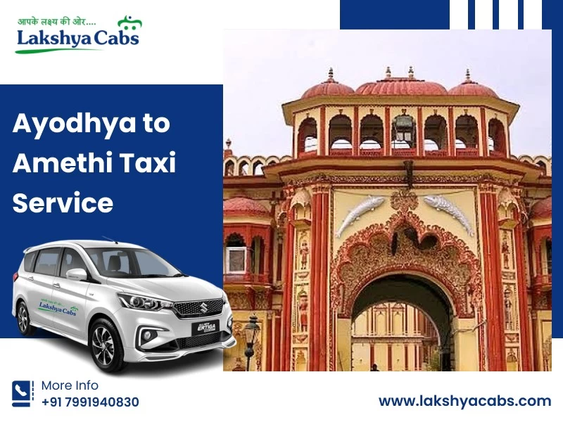 Ayodhya to Amethi Taxi at ₹2271 Book Cabs & Get Upto 500 Off