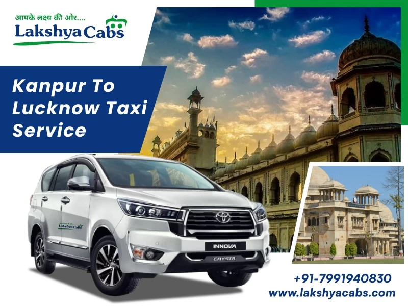 Kanpur to Lucknow Taxi Service start at ₹1957